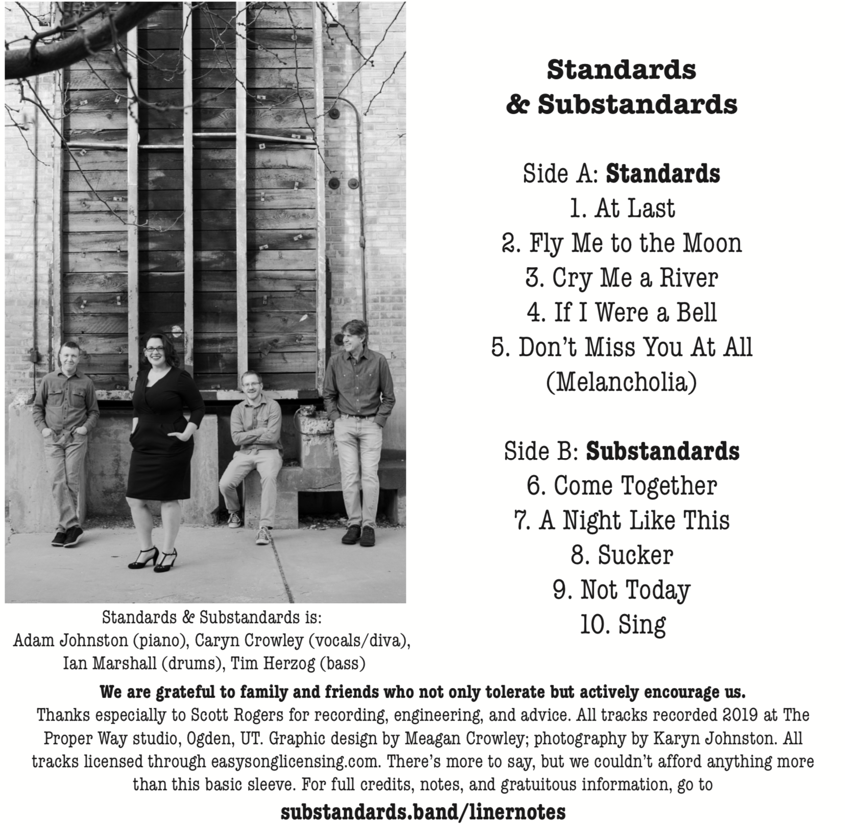 store – Standards & Substandards